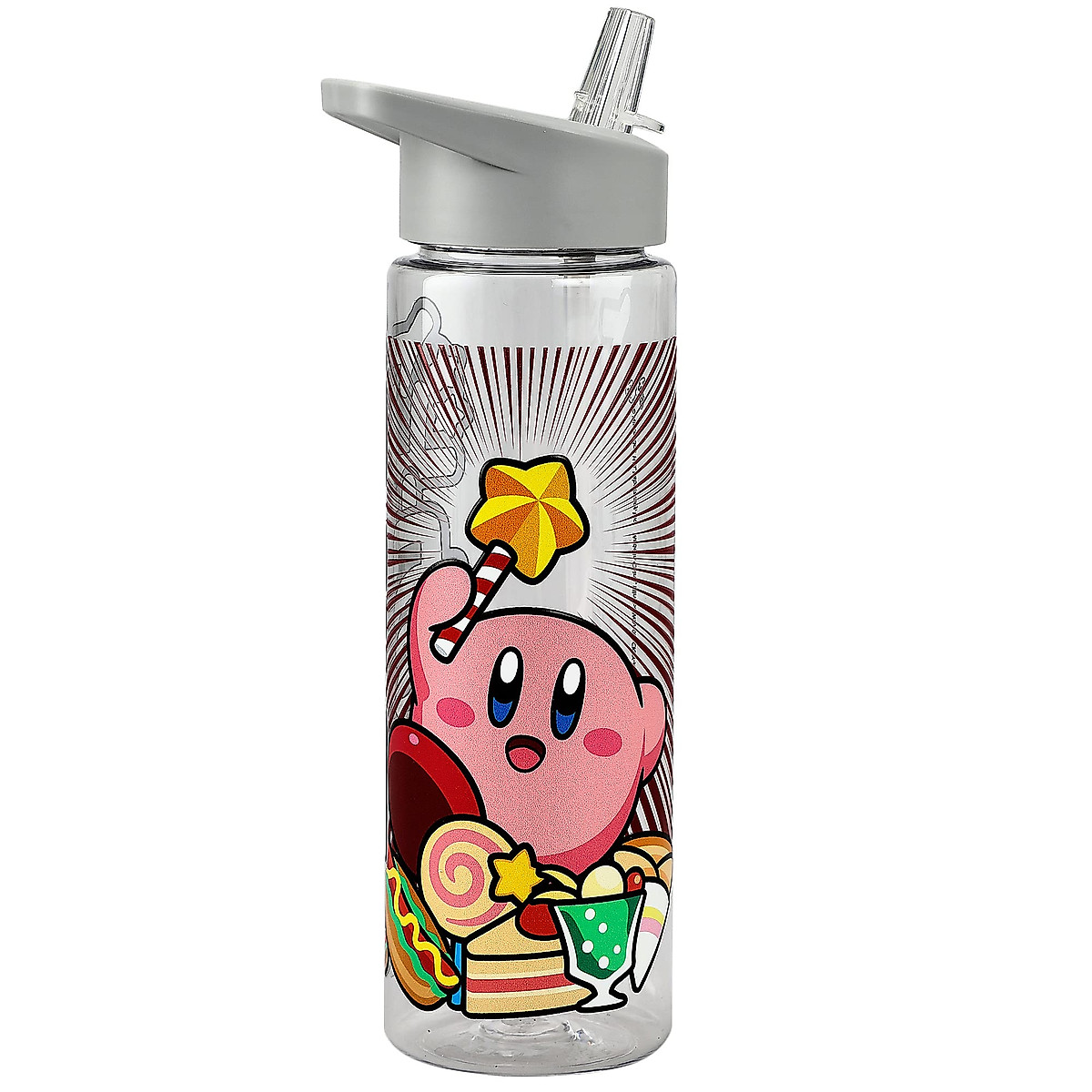 Kirby Pink Puff 24 oz. UV Single-Wall Tritan™ Water Bottle