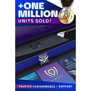 Dalstrong Santoku Knife - 7 inch - Phantom Series - Japanese High-Carbon AUS8 Steel - Pakkawood Handle - Razor Sharp Kitchen Knife - Asian Vegetable Knife - Sheath Included