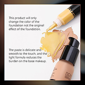 Kusslippe Blue Foundation, Blue Pigment Mixer，Corrector Foundation Shade Adjuster, Smooth and Light, Blends Easily With Foundation Warm to Cold(Blue #2)