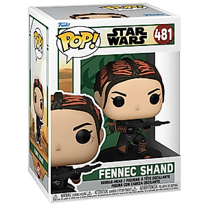 Funko Star Wars: Book of Boba Fett - Fennec Shand Pop! Vinyl Figure (Bundled with Compatible Pop Box Protector Case)