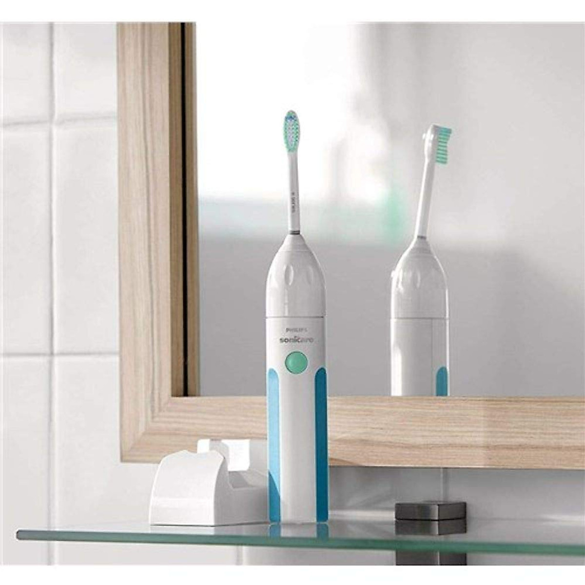 Philips Sonicare HX5612/08 Essence Rechargeable Electric Toothbrush Holiday Pack, White