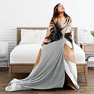 Peter E Nash Enrique Iglesias Blanket Flannel Throw Blanket Home Decoration Couch Sofa Bed Outdoor Throw Blankets 50"x40"