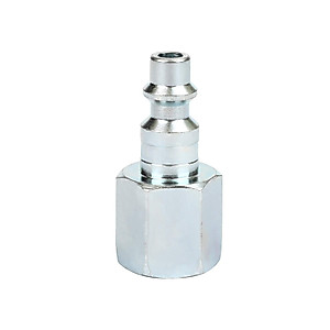 WYNNsky Industrial Air Plug Set, 1/4 Inch Body Size, 3/8 Inch NPT Female Threads, 2 Pieces Steel Air Fittings