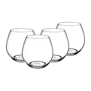 Villeroy & Boch Entree Juice Stemless (Set of 4), Clear