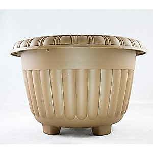 Japanese Plastic Bonsai Training Pot/Home Garden Flower Planter 10.5"x 10.5"x 7"