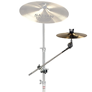 Gibraltar Long Boom Attachment Cymbal Arm with Rotating Grabber Clamp Holder (SC-CLBAC, 18")
