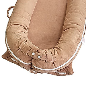NoomiNest Baby Lounger Extra Cover for DockATot Deluxe (Sand)