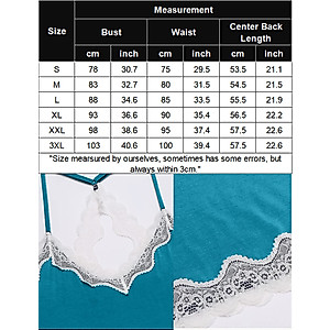 Avidlove Slip Lingerie Sexy Chemise Nightgown Babydoll Soft Sleepwear(Blue,M)