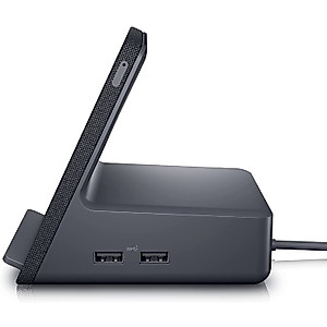 Dell HD22Q Dual Monitor Docking Station with Wireless Charging Stand, USB-C, HDMI and DisplayPort - HD22Q