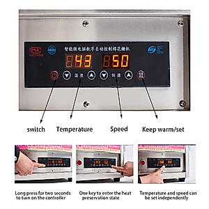 Candy Floss Maker Machine Commercial, Cotton Candy Maker Floss Machine Cart 1350W, Temperature and Speed Control, Tabletop Commercial Cotton Candy Sugar Maker