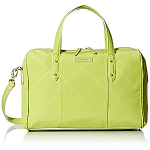 Vera Bradley Women's Preppy Poly Marlo Satchel Purse, Citrine, One Size