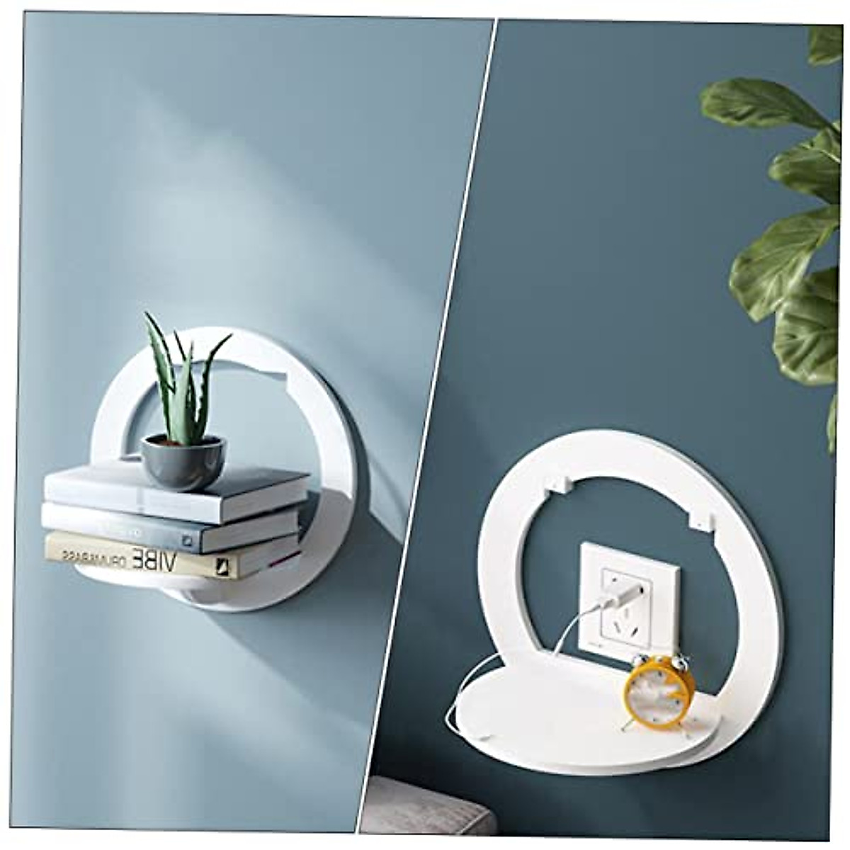 Garneck 3pcs File Cabinets for Home Office Laundry Room Shelves Kitchen Shelf Flower Pot Shelf Display Plant Pot Shelf Kitchen Wall Shelf Tv Table Wood-Based Panel White Cosmetic Tv Wall