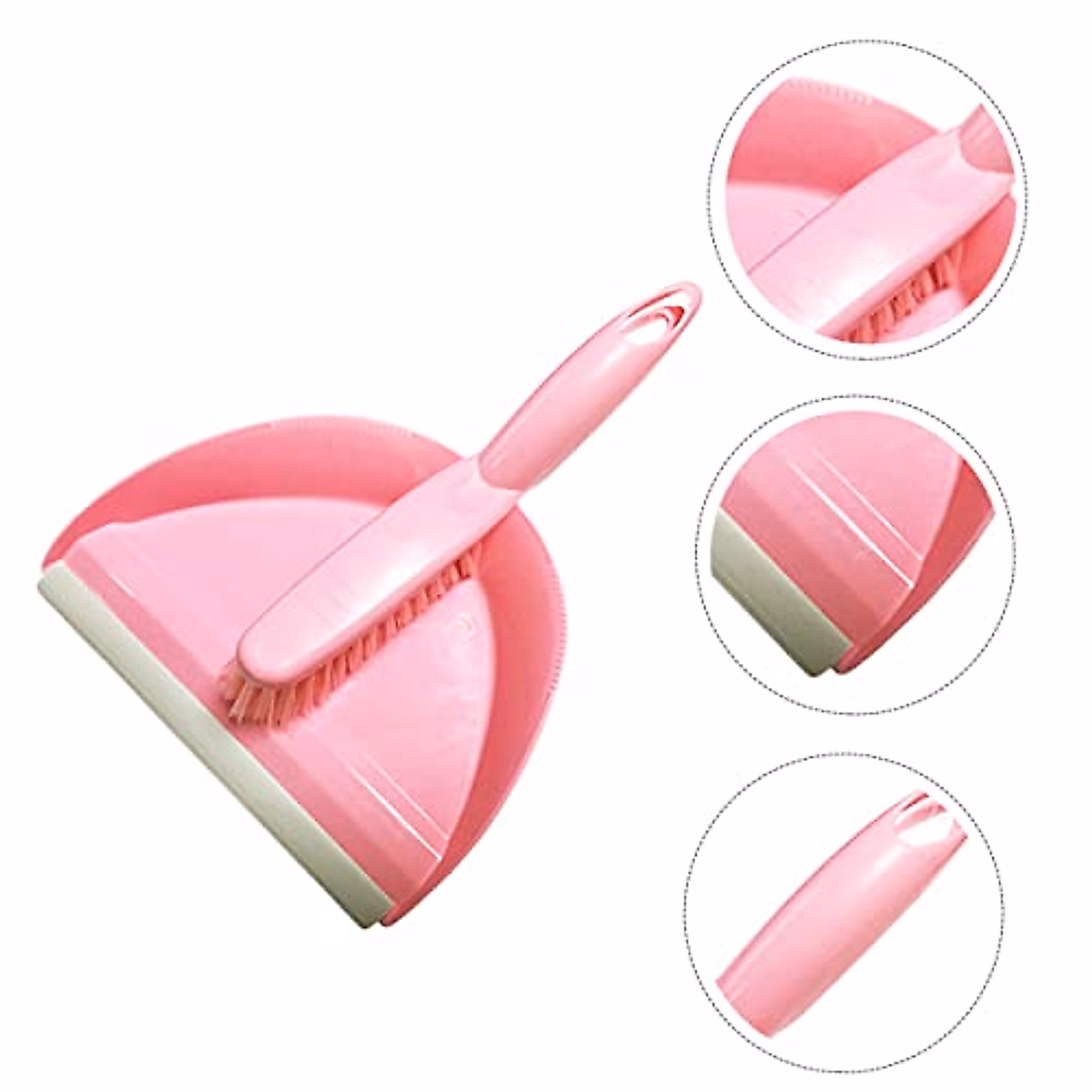 SOESFOUFU 2pcs Mini Broom Dustpan Set Recorder Bags Mini Brush Bed Broom Mini Dust Broom Desktop Broom Tiny Broom Dustpan Mini Dust Pan Mini Cleaning Brush Small Dustpan Brush Plastic