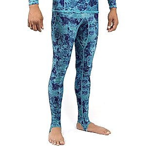 DXDIVERS Men's Rash Guard CAMO Lycra Pants Freediving Spearfishing (2X-Large)