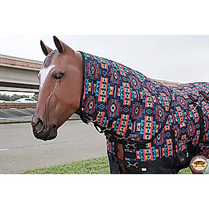 HILASON 1200D Ripstop Waterproof Turnout Winter Horse Blanket Neck Cover - 72 Inches | Horse Blanket | Horse Blankets for Winter Waterproof | Horse Turnout Blanket | Horse Turnout