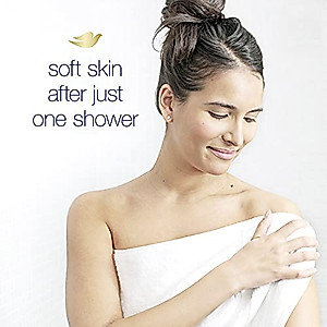 Dove Instant Foaming Body Wash for Soft, Smooth Skin Deep Moisture Cleanser That Effectively Washes Away Bacteria While Nourishing Your Skin, White, 13.5 Oz, Pack of 4