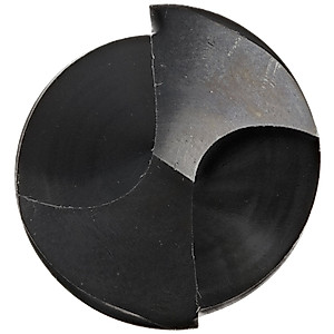 Michigan Drill 208B Series High-Speed Steel Extra Long Drill Bit, Ground Finish, Round Shank, Spiral Flute, 118 Degrees Conventional Point, 27/64" Size (Pack of 1)