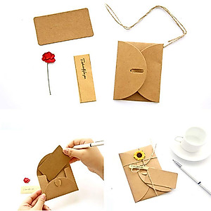 AECIH Flower Thank You Card 12 Pack All Occasion Greeting Card Handmade Invitation Card with Envelopes