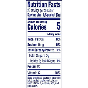 Crystal Light Sugar-Free Peach Mango Green Tea Naturally Flavored Powdered Drink Mix 60 Count Pitcher Packets