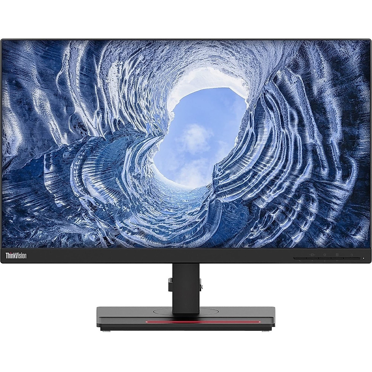 Lenovo ThinkVision T24i-20 24" Full HD WLED LCD Monitor - Raven Black in-Plane Switching (IPS) Technology - 1920 x 1080 - HDMI - VGA - DisplayPort - USB Hub HDMI