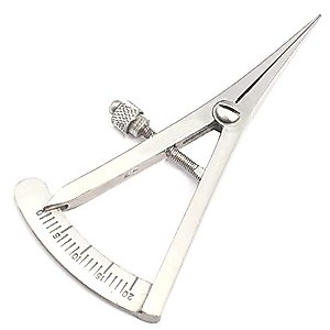 DDP CASTROVIEJO CALIPER 3.25" MEASURING & MARKING GRADUATED 0-20MM STRAIGHT