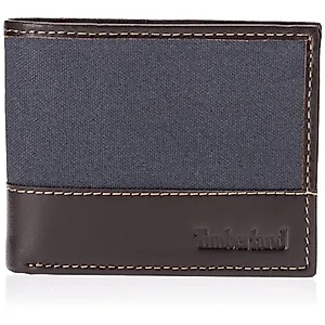 Timberland Men's Baseline Canvas Passcase, Navy, One Size