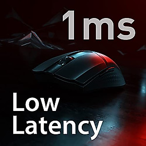 MSI Clutch GM41 Lightweight Wireless Gaming Mouse & Charging Dock, 20,000 DPI, 60M Omron Switches, Fast-Charging 80Hr Battery, RGB Mystic Light, 6 Programmable Buttons, PC/Mac