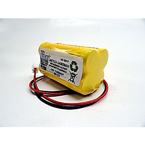 2pc Replacement Battery for Unitech Ni-CD AA900mAh 4.8V