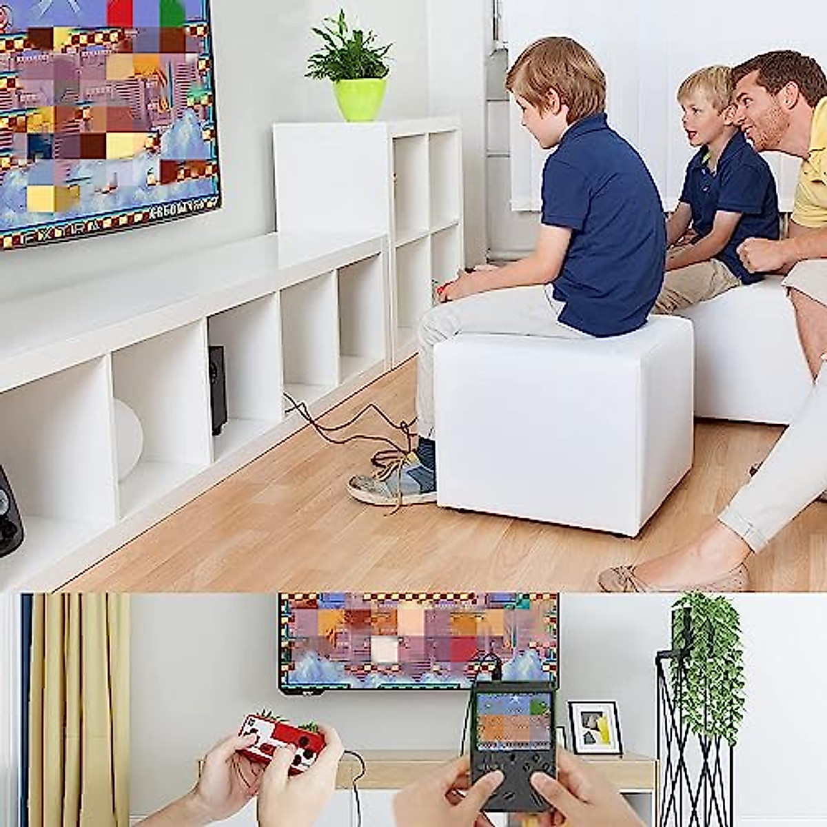 Portable Handheld Game Console for Kids & Adults