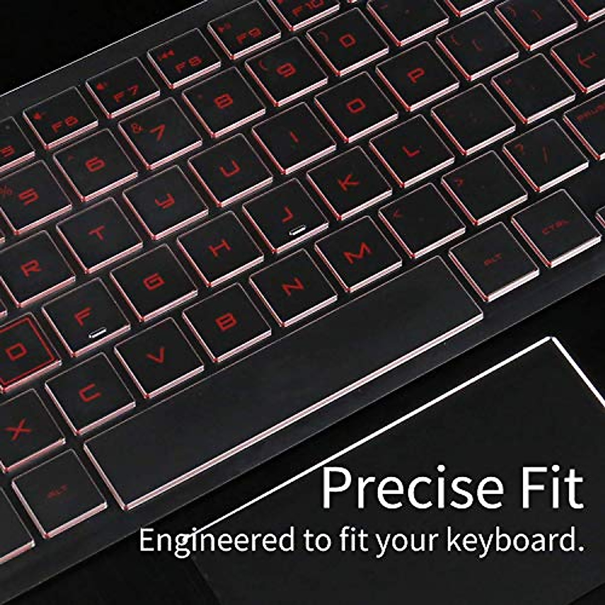 Ultra Thin Keyboard Cover for Newest HP OMEN 15-DC 15.6", Clear Keyboard Protective Skin for HP 15-dc0010nr 15-dc0020nr 15-dc0030nr 15-dc0051nr dc0052nr 15-dc0086nr 15-dc0087nr 15-dc0096nr Laptop
