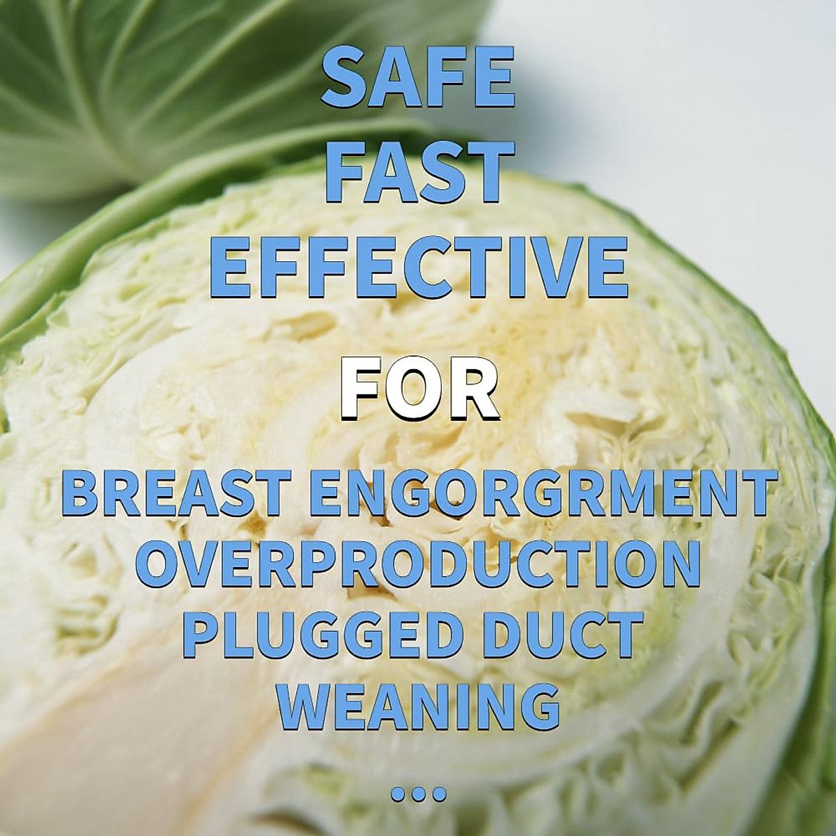 Jadelute Cabbage Cream for Breast Engorgement,Clogged Ducts,Weaning and Mastitis | essentials for Lactation period