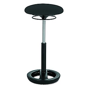 Safco Products Twixt Active Seating, Black