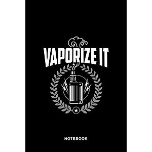 Vaporizer Vaping Art Graphic Notebook: Vaporizer Vaping Graphic Art Graph Paper 5x5 Pages E-Cigarette Notebook / Journal Gift (6 x 9 - 110 graph paper 5x5 pages)