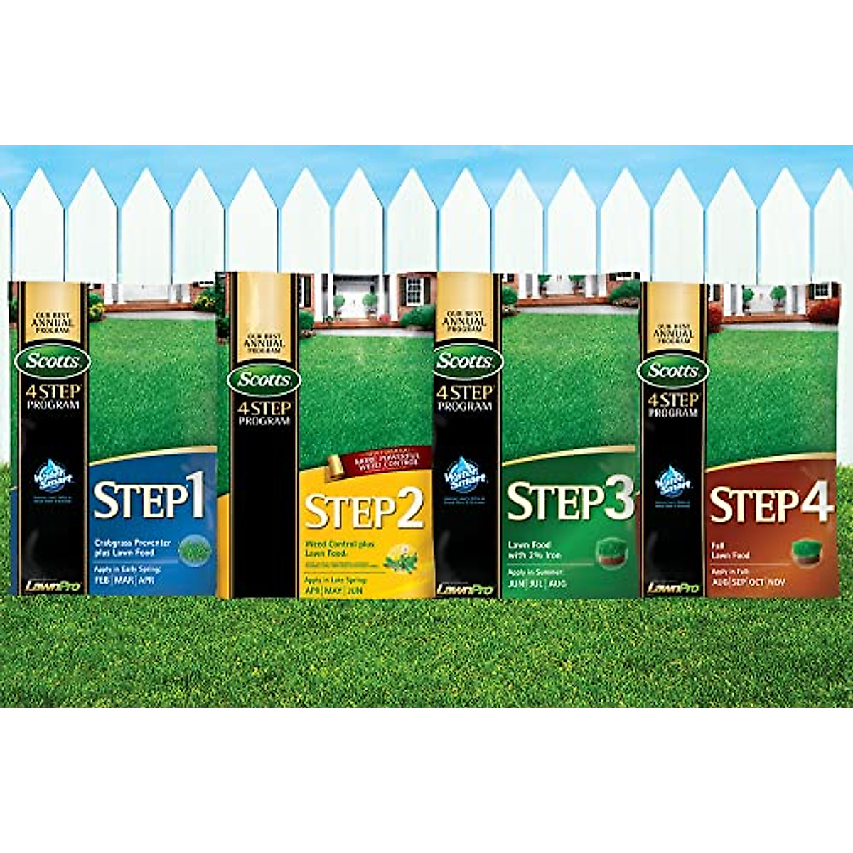Scotts Complete 4-Step Program - 5,000 Sq. Ft. Coverage