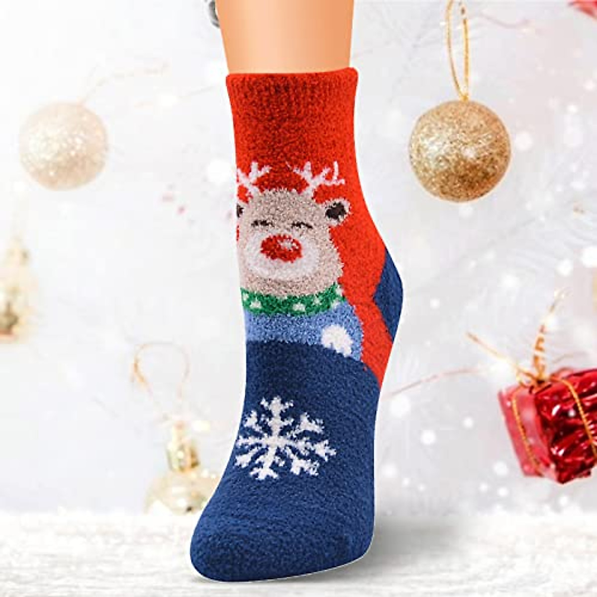 Christmas Stockings Personalized Show Off Socks for Men Stocking Stuffers Show Off Funny Socks Mens Knitted Socks