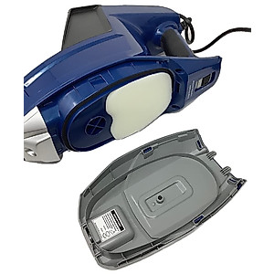 Shark ' Ninja Shark Body Motor Head Assembly for ZS350 ZS351 ZS352 HV345 Also Fits HV320 HV321 HV322 HV324 HV325 Rocket Vacuum, Blue, Clear and Black