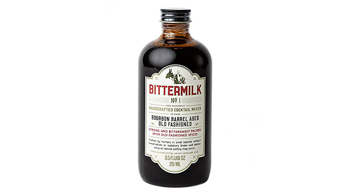 Bittermilk Bourbon Barrel Aged Old Fashioned Mix - All Natural ...