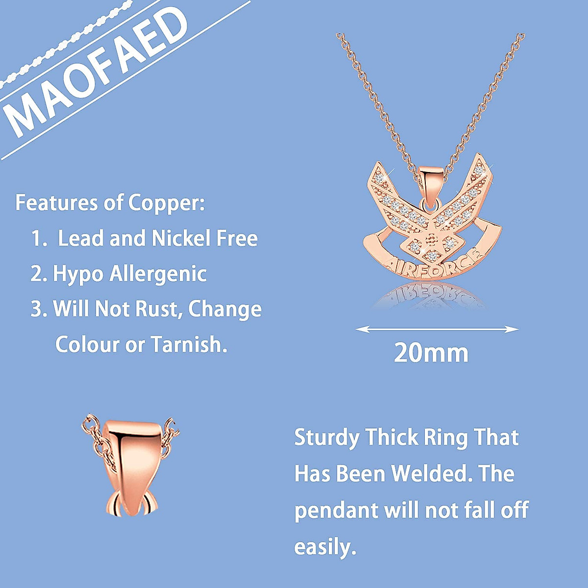 MAOFAED airforce necklace (airforce necklace)