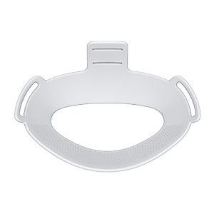 KIWI design Headset Strap Pad Replacement for Elite Strap Compatible with Quest 2/Quest 3 (White)
