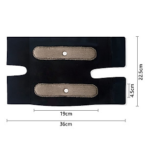 Pelvifine Electrodes with Silver Conductive Elbow Pad Silver Fiber Electrode Elbow Brace Compatible with TENS/EMS Machine(Please wet The conductive Silver cloth before use)