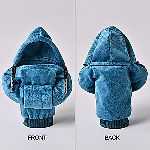 Car Shift Knob Hoodie,Automotive Interior Accessories,Fashionable Hooded Shirt, Funny Gear Shift Knob Shirt Sweater,Birthday Gift, Christmas Gift, Gift for Son Daughter wife Husband Friends.(Blue)