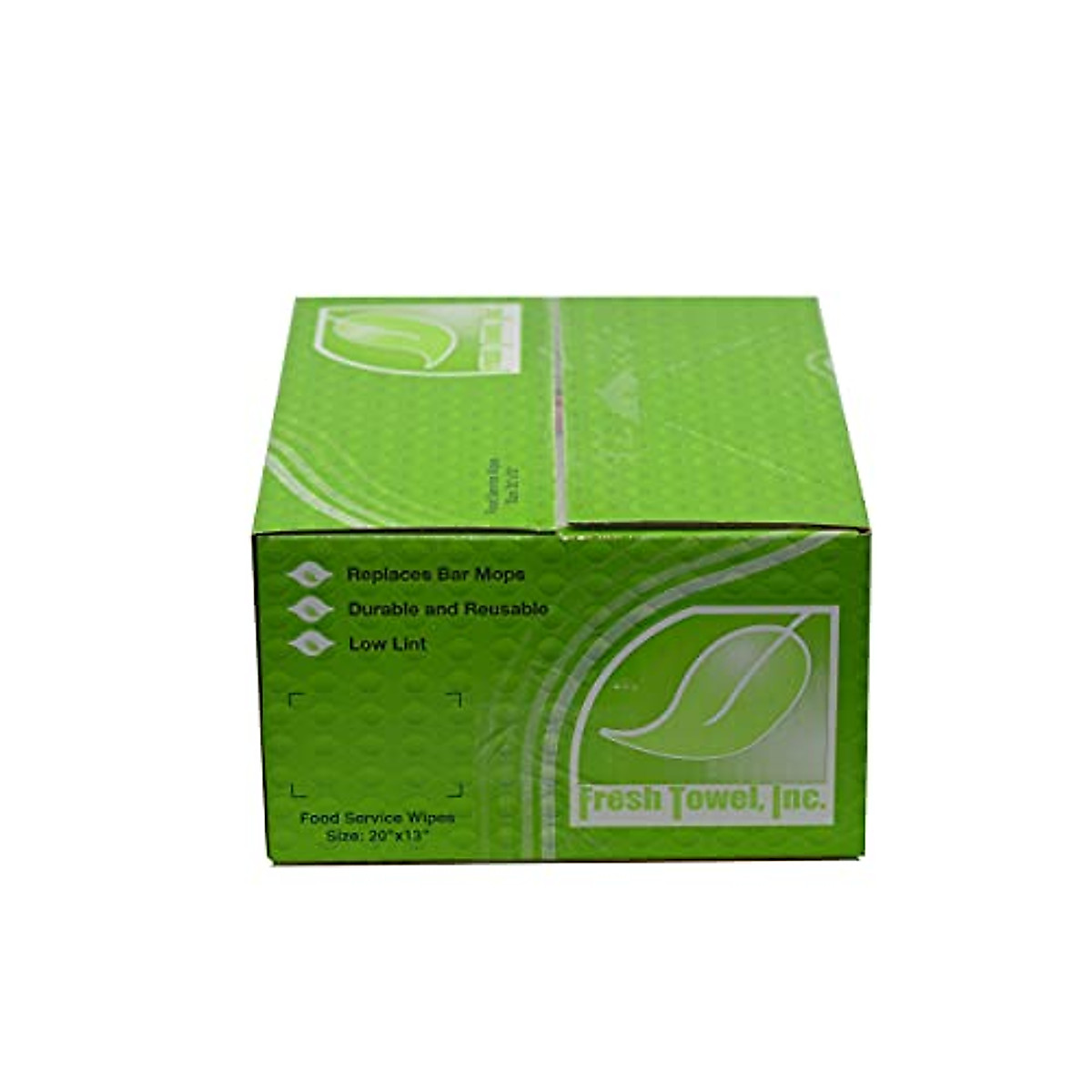 Fresh Towel Foodservice Reusable Paper Towels - 1/4 Fold, 13 x 20 inches - (1 Case of 200) All Purpose Cleaning Towels (Pink Solid)