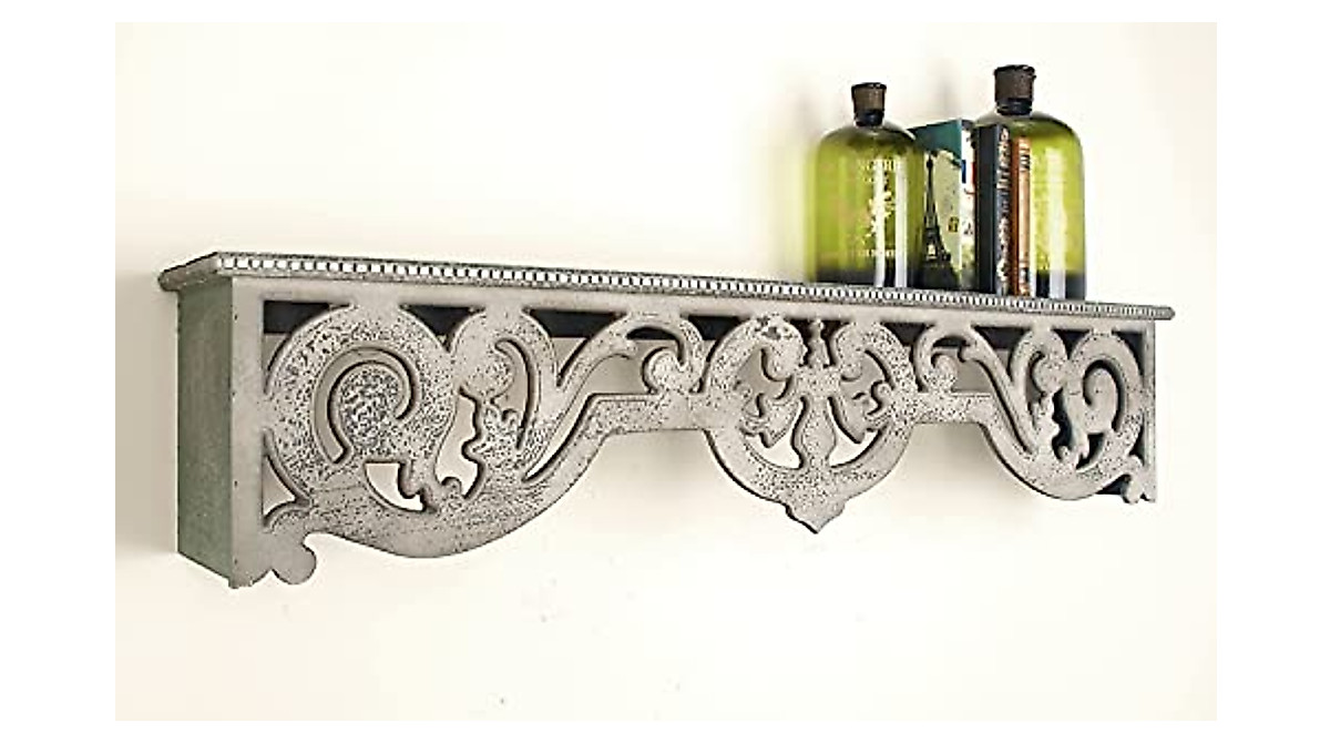 Deco 79 Farmhouse 1 Shelf Wall Shelf - Stylish Storage