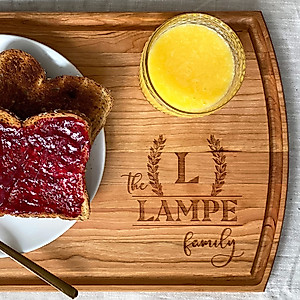 Personalized Cutting Boards - Anniversary, Bridal Shower Gift & Wedding Gifts for Couple - Personalized Gifts for Women, Men & Couples - Cheese & Charcuterie Boards - House Warming Gift New Home