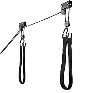 LIBOSULV Kayak Hoist Lift Systems for Kayaks, Canoes, Surfboards, Bikes or ladders. Kayak Suspension Hoist Pulley Garage Storage for Bicycle