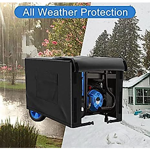 Generator Dust Cover Outdoor Generator Covers Heavy Duty Waterproof Generator Cover Generator Covers While Running For Universal Portable Generators