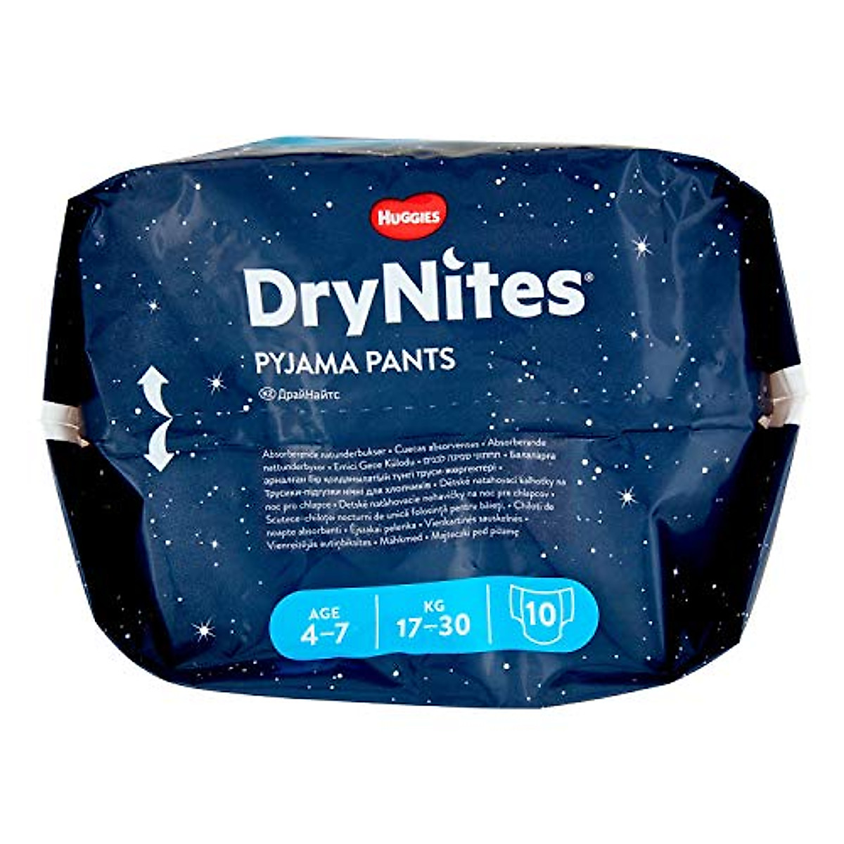 Huggies Drynites Pyjama Pants - Boy Size 4-7 Years (17 to 30 Kg)