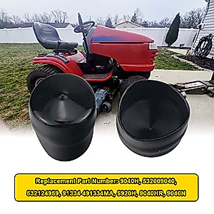 9040H Front Wheel Bushing to Bearing Conversion Kit Compatible with Craftsman, Poulan, Husqvarna, Jonsered, Murray Lawn Mower Fits 532009040, 532124959, 91334, 491334MA, 5920H, 9040HR, 9040N