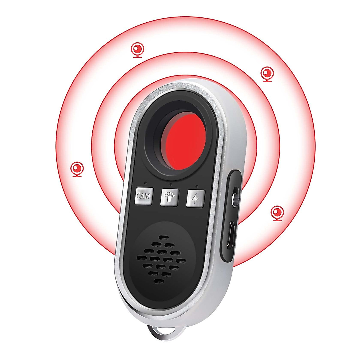 Tusionwin Hidden Camera Detectors, Hidden Devices Detector, Spy Camera Detector, Privacy Detector, Anti Spy Detector, Hidden Camera Finder for Home Office Hotel Bathroom, Gifts for Woman Men