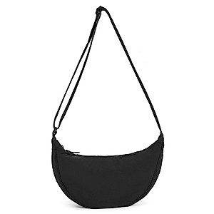 Crossbody Bag Hobo Sling Crescent Bag Women Men Trendy Small Shoulder Bag Purse Dumpling Bag Casual Handbag Adjustable Strap